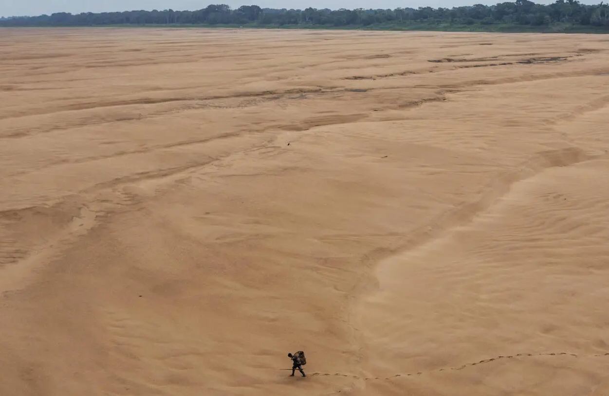 UM DESERTO QUE JÁ FOI CHAMADO DE RIO SOLIMÕES | ÁGUA, VIDA & CIA ...